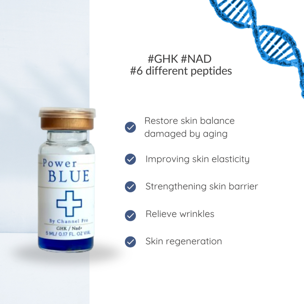 Channel Pro Power Blue GHK/Nad+ 5ml